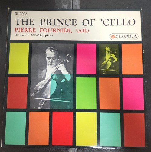 Pierre Fournier Cello Recital (33CX 1606) Japan ED1 LP! Very Rare Copy ...