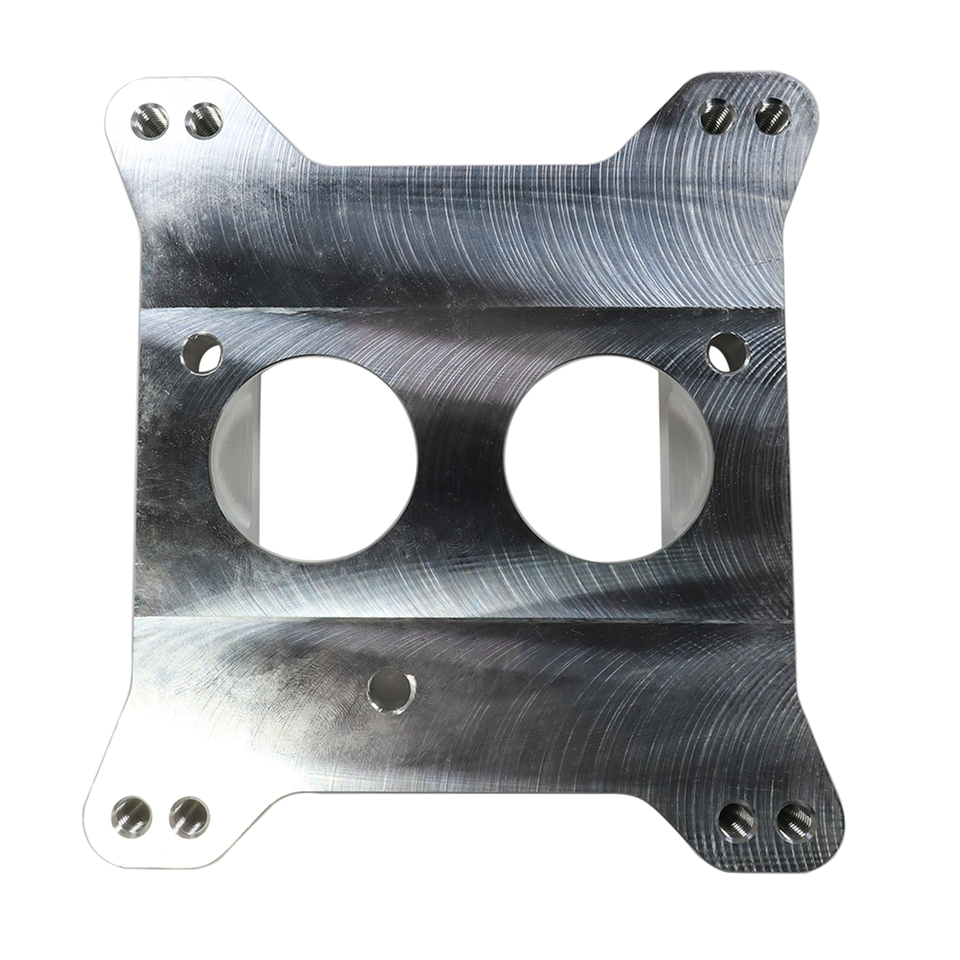 Holley Edelbrock Carburetor Onto TBI Intake Manifold Adapter 1.7 Dual ...