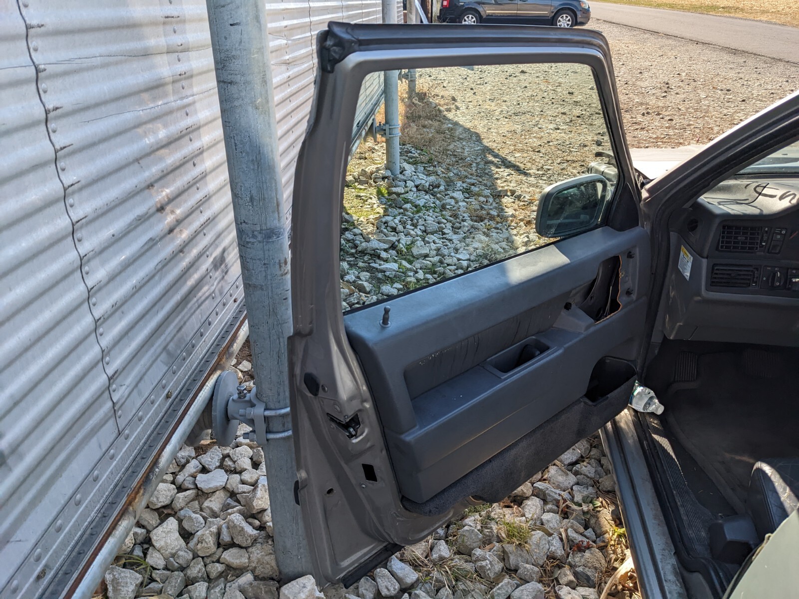 1993 - 1997 Volvo 850 Front Drivers Side Door Silver Sand Metallic PC ...