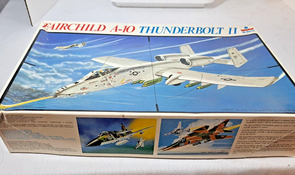 NIB ESCI FAIRCHILD A10 THUNDERBOLT 11 ART 4005 MODEL KIT | eBay