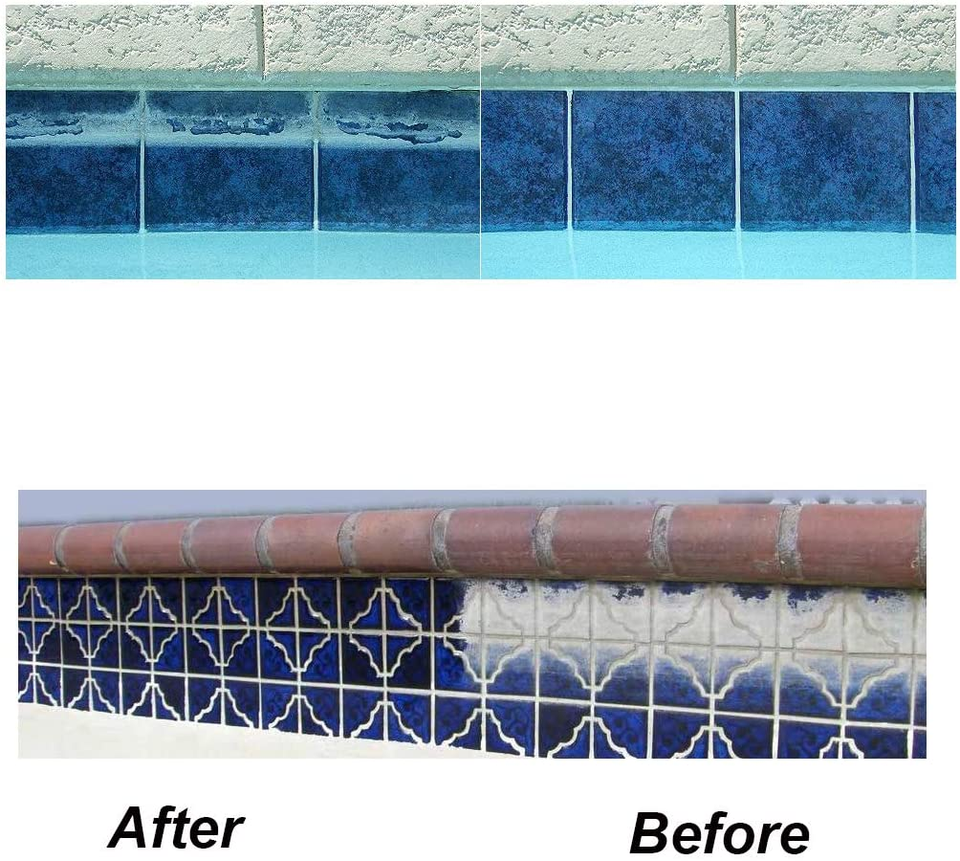 Pool Pumice Stone with Ez-Clip Handle to Reomve Erase Rust Stain Spot ...