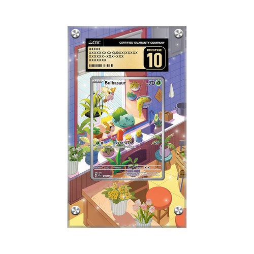 Bulbasaur - 143/142 - Pokémon CGC Extended Artwork Protective Card ...