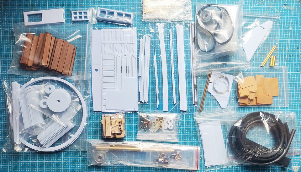 Sternwheeler Major 1:18 1400mm 55" Wooden Model RC Model Ship Kit | eBay