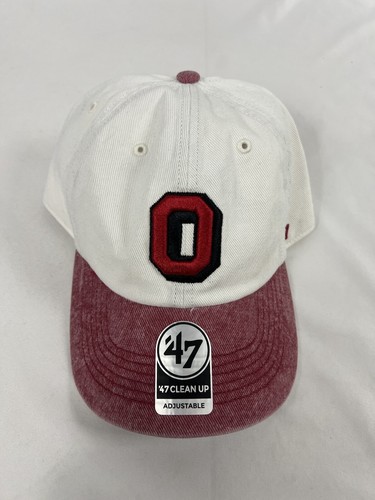 Ohio State Buckeyes '47 Brand Clean Up Snapback Adjustable Cap OSFA Raw ...