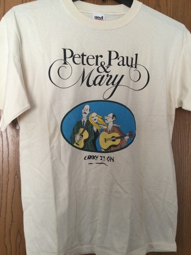 Peter, Paul & Mary - “Carry It On”. Cream Color Shir… - Gem
