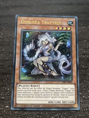 CARTE YU-GI-OH! GENLISEA TRAPTRIX LART-FR056 NEUF/MINT | eBay
