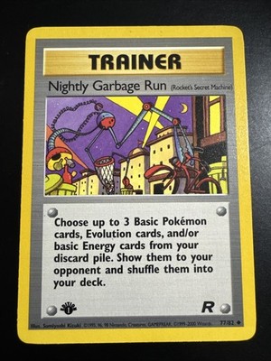 Nightly Garbage Run (Rocket's Secret Machine) 77/82 Team Rocket 1st ...