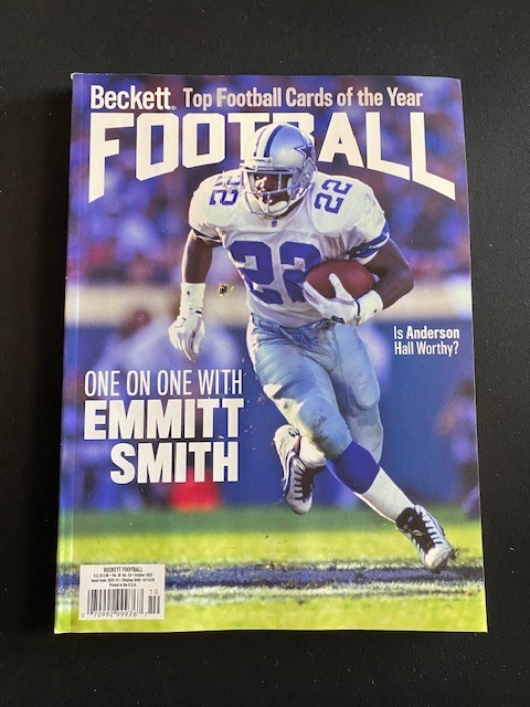 5 Beckett Football Price Guide Magazine Jan Sept Oct Nov Dec 2025 Lot ...