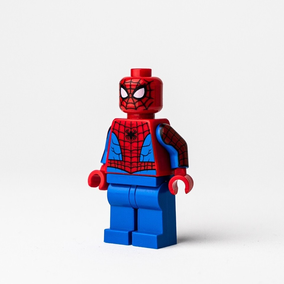 New LEGO® Spider-Man - Printed Arms Minifigure - Marvel Super Heroes ...