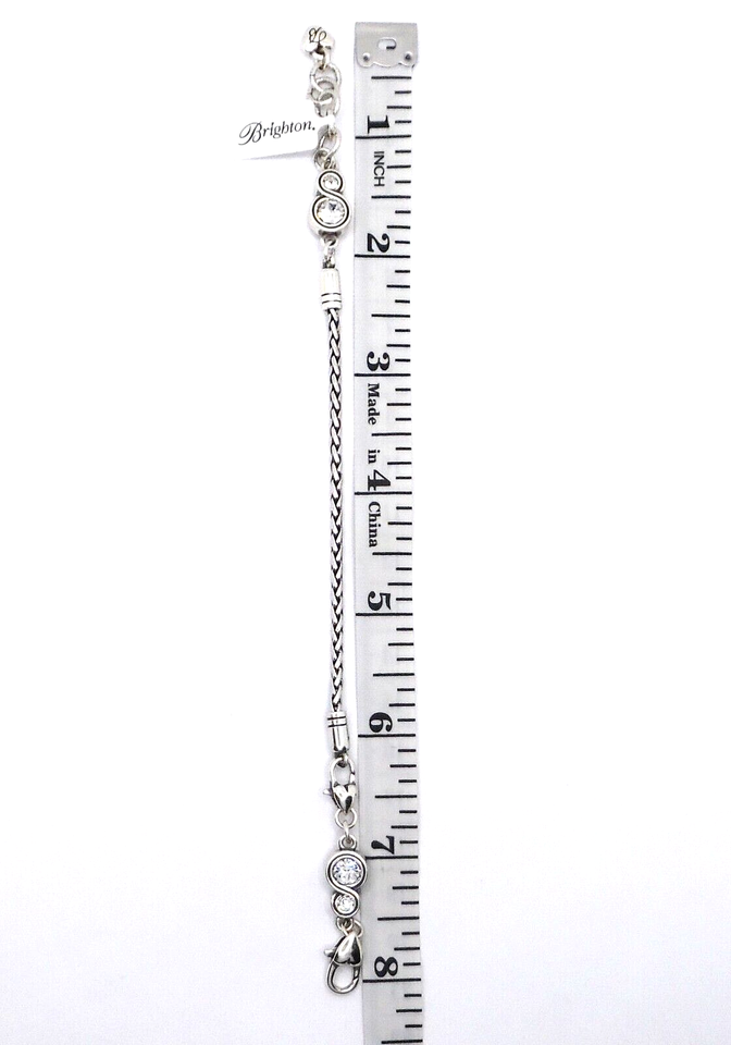 Brighton Infinity Sparkle Starter Charm Bracelet New $32 Jewelry | eBay