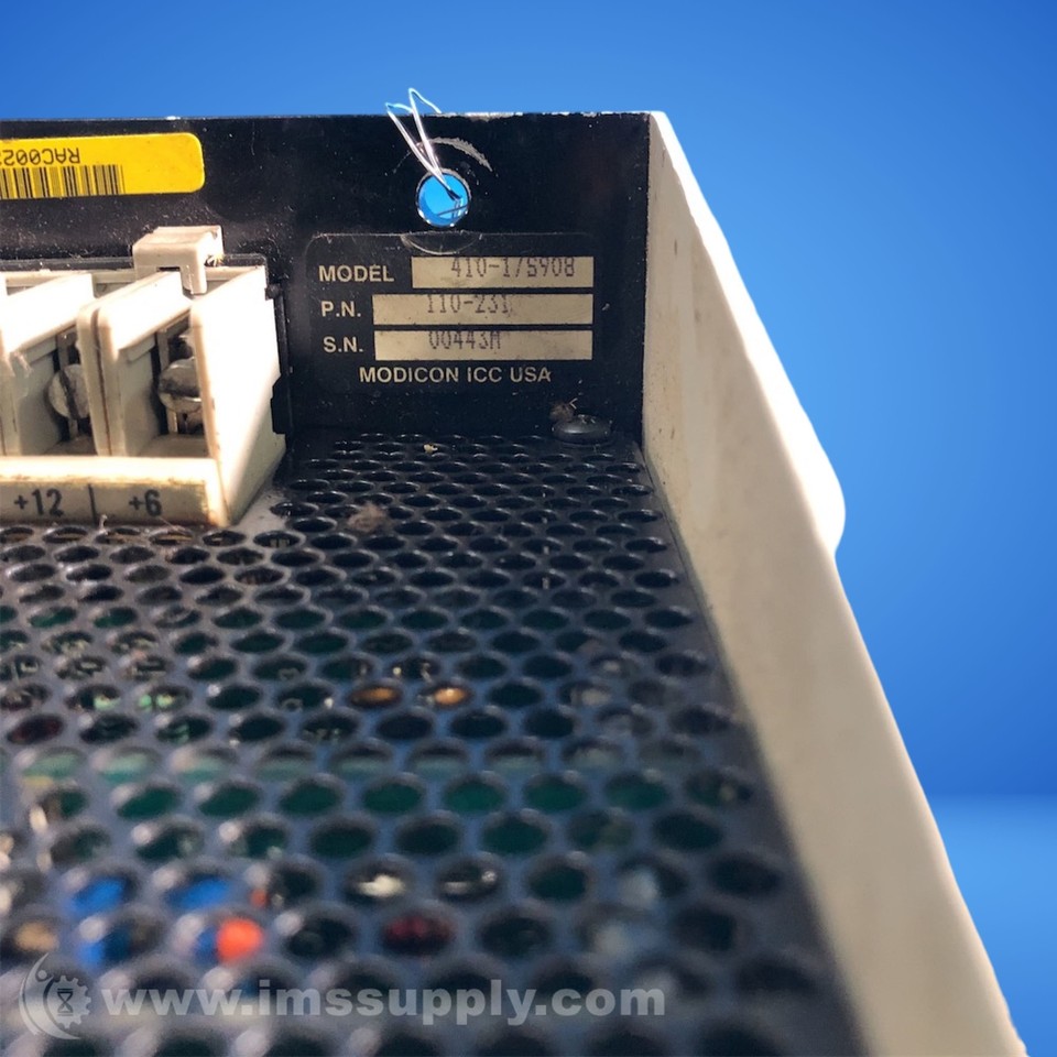 Modicon 410-1/S908 INTELLIGENT BRUSHLESS SERVO POSITIONER USIP | eBay