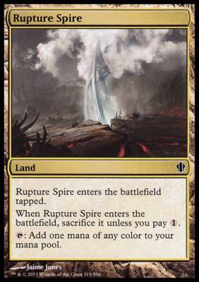 MTG Magic the Gathering Rupture Spire (315/357) Commander 2013 LP | eBay