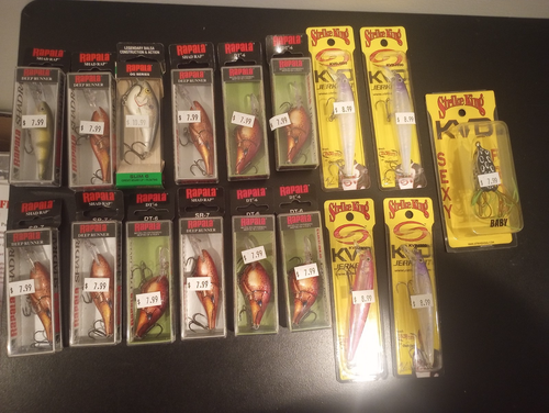 RAPALA AND STRIKE KING FISHING LURES LOT OF 17 BRAND NEW ITEMS | eBay