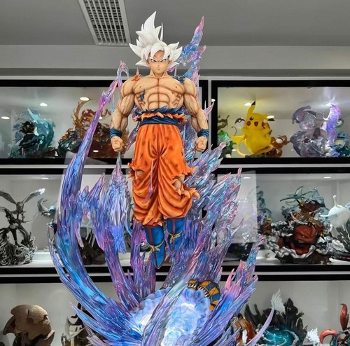 Large Dragon Ball Figure Model Son Goku Super Statue 3 Heads Collection ...