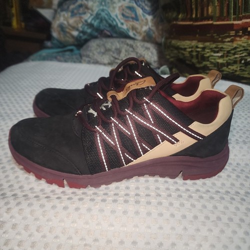 CLARKS EUC WOMEN'S SZ 7.5M TRIGENIC SUEDE LACE UP SNEAKER SHOES | eBay