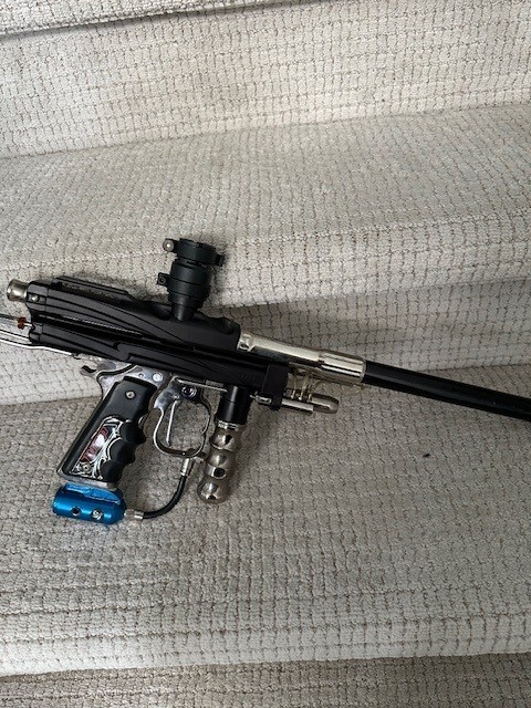 WGP Autococker Outcast Black Paintball Marker | eBay