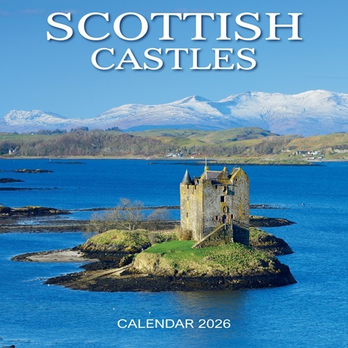 2026 Calendar Scottish Castles Wall Planner Organizer Kellie Castle ...
