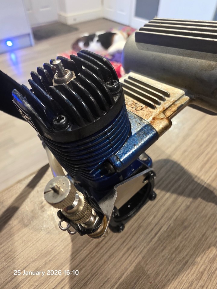 OS MAX LA 46 Two Stroke Nitro RC Engine -Fully functional | eBay UK