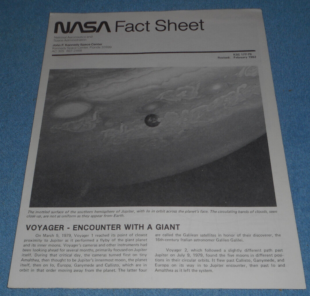 Voyager Fact Sheet