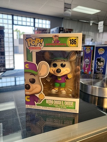 Funko Pop! Vinyl: Chuck E. Cheese's - Retro Chuck E. Cheese #186 for ...