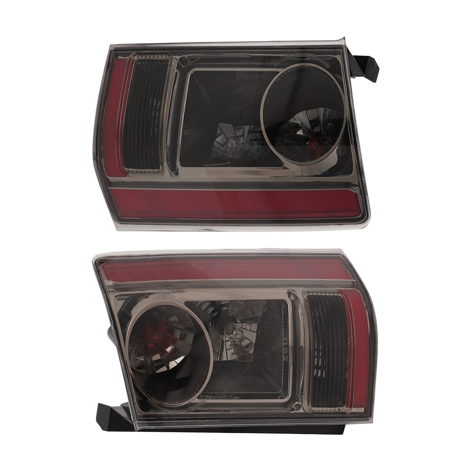 For 2009-2015 Honda Pilot Halogen Left & Right Smoke Lens Tail Light W ...