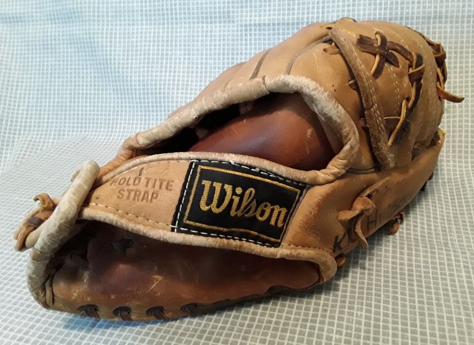 WILSON A2000 Baseball Glove Rare Vintage Pro Model Triple Lock Web Grip ...
