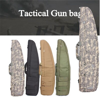 Tactical Rifle Carbine Gun Case Molle Bag Storage Backpack Hunting ...