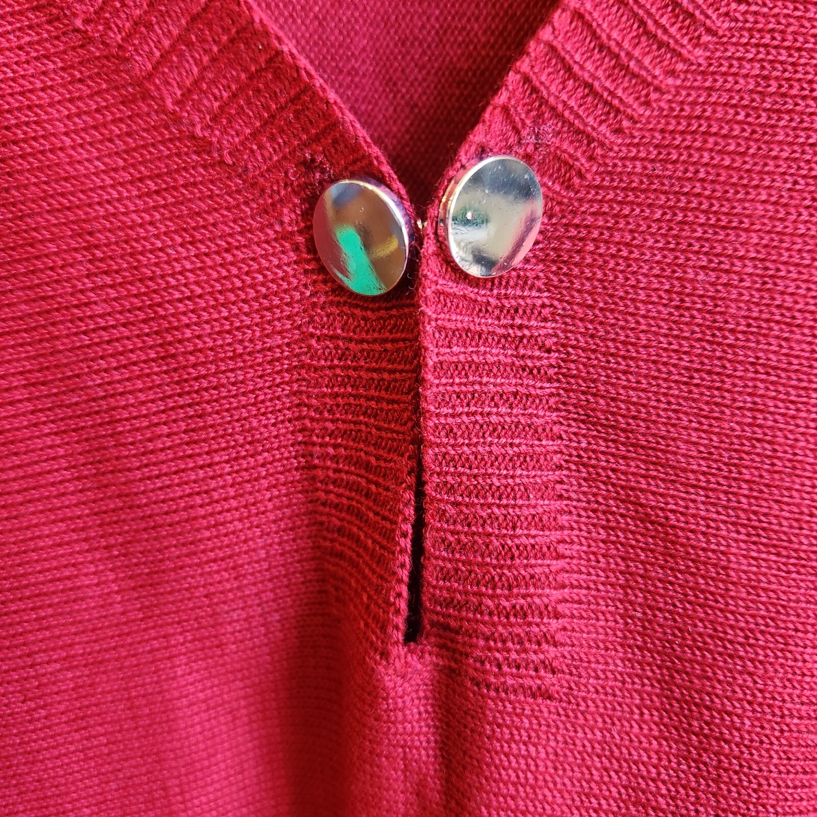 Cato Square Poncho Sweater One Size Ruby Red V Neck Knit Pullover ...