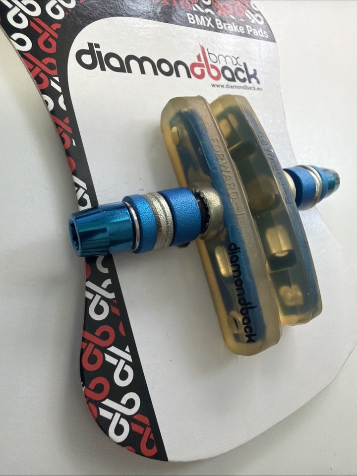 Diamond Back BMX Brake Pads Sky Blue Fixie NWT | eBay