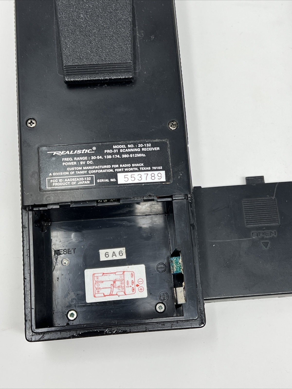 Realistic 10 Channel Direct Entry Programmable Scanner PRO-31, Tested ...