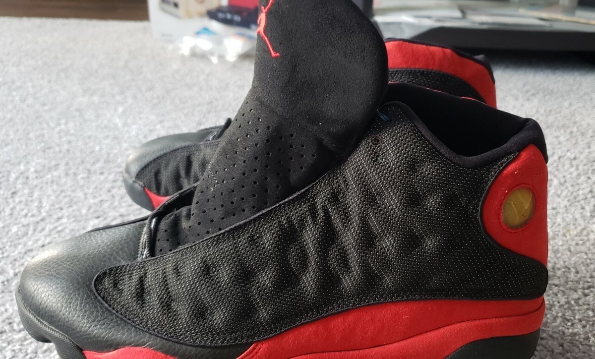Red Jordan 13s Size 15