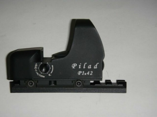 Rifle Scope Sight Vomz Pilad P1x42 Weaver Mount Red Dot Collimator 2 ...