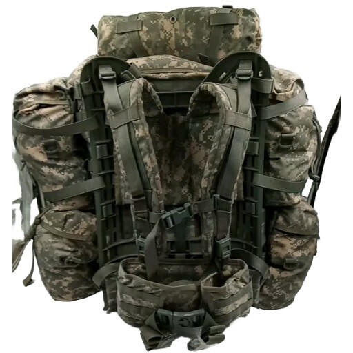 Rucksack Field Pack Set MOLLE II Large 4 sustainment pouch 2 waist bag ...