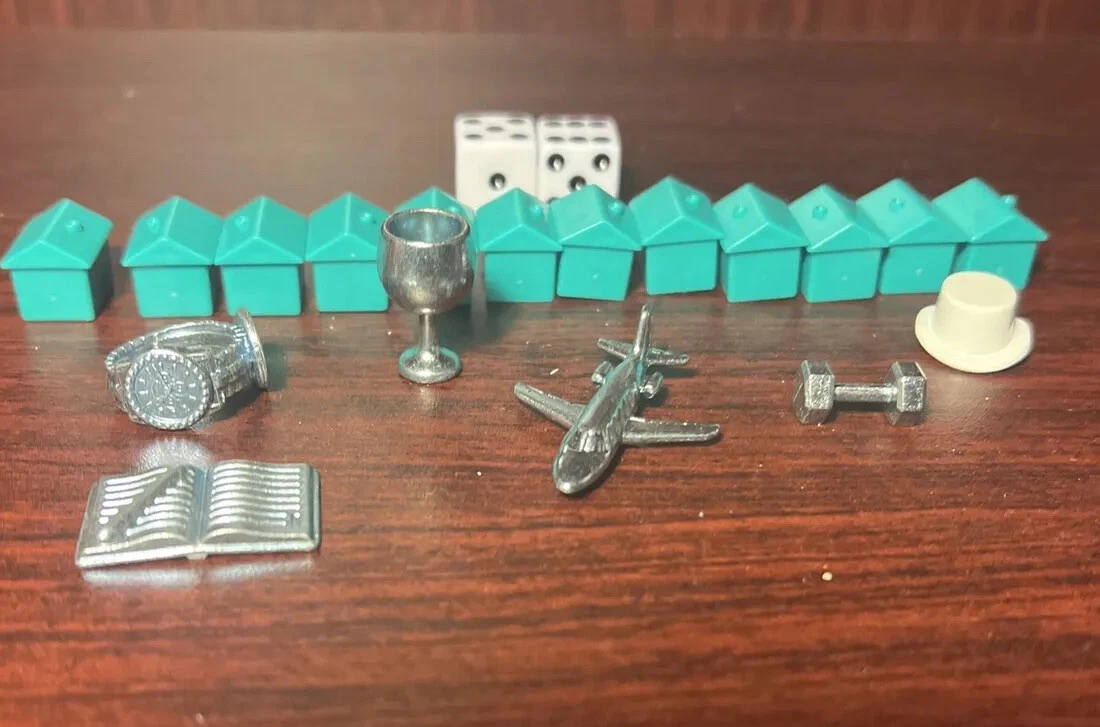 Monopoly Board Game Pieces