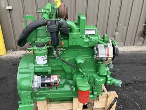 GOVERNMENT SURPLUS JOHN DEERE 4045T TURBO DIESEL ENGINE | eBay