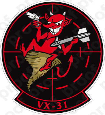 STICKER USN VX 31 Dust Devils | eBay