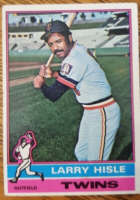 Larry Hisle Minnesota Twins 1976 Topps Baseball Card #59 MT | eBay