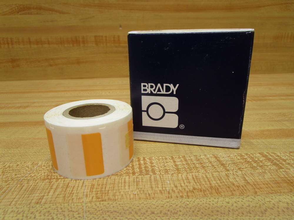 BRADY Marker ID Pro WML-211-292-75-OR Orange Color Wire Marking Label ...
