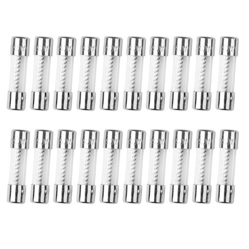 20Pcs T3.15AL250V 3.15A 250V SLOW Blow Glass Fuse 5X20mm 3.15amp Time ...