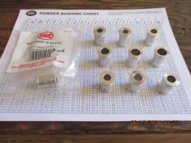 MEC New Powder Bushings- 10 total, #20 to #39 | eBay