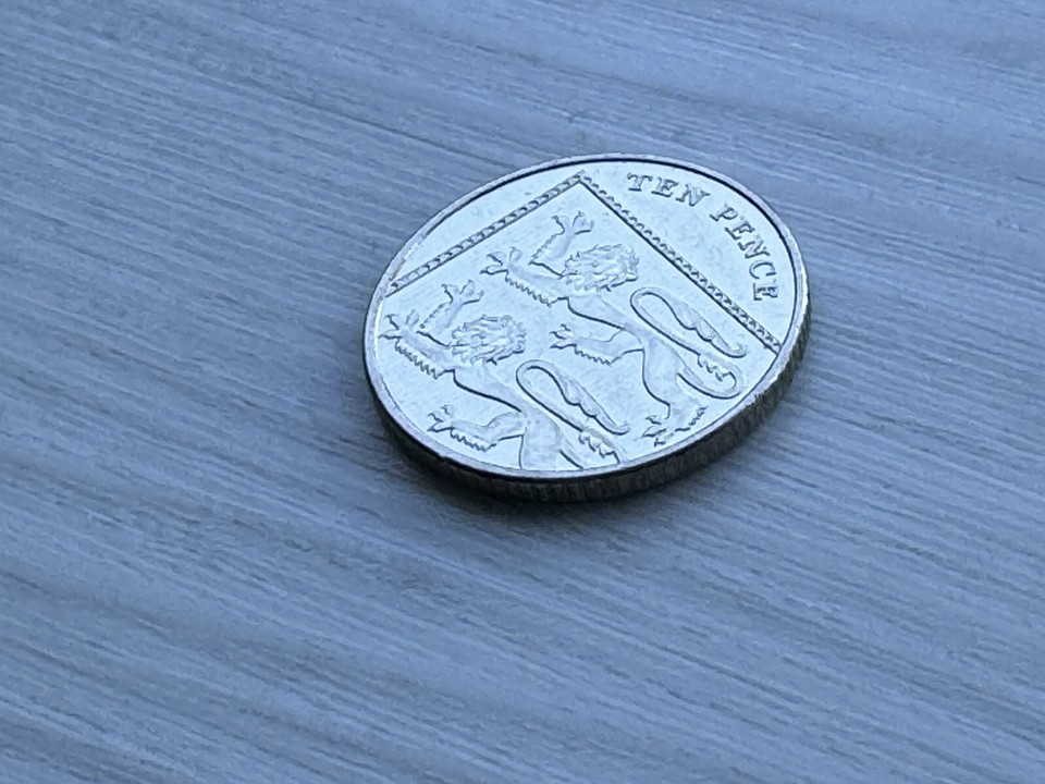 Double Sided Coin 10p [Heads or Tails] Made From Real Coins - Same ...