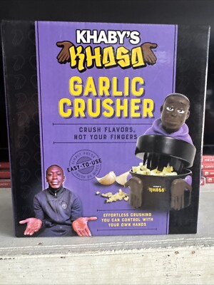 Khaby’s Khasa Garlic Crusher All Star Innovations KHB04104 NEW IN BOX ...