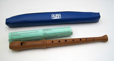 Soprano School Recorder Coolsma "Aura Study" Pear Wood Beginners ...