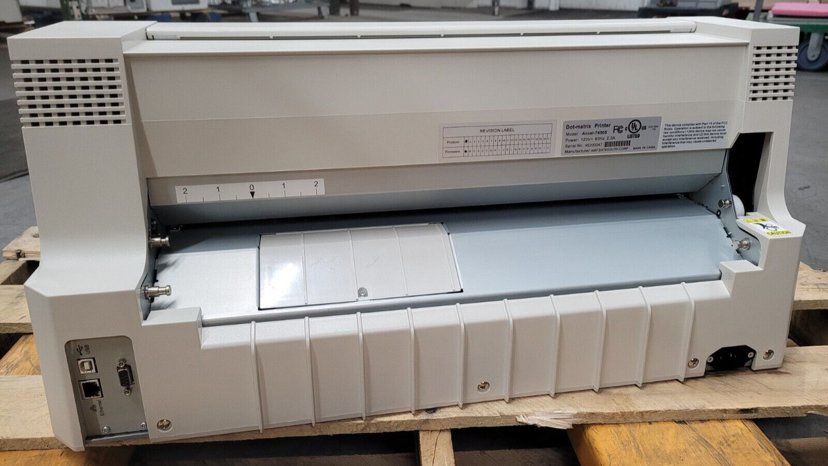 Inside Dot Matrix Printer