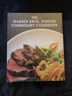 The Warner Bros. Studios Commissary Cookbook SEALED NEW Rare! | eBay