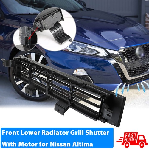 Fit 19-22 Nissan Altima Front Bumper Radiator Grill Air Shutter Intake ...