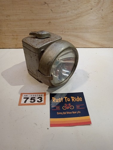 Vintage Bicycle Starlite Front Lamp Light #753 | eBay
