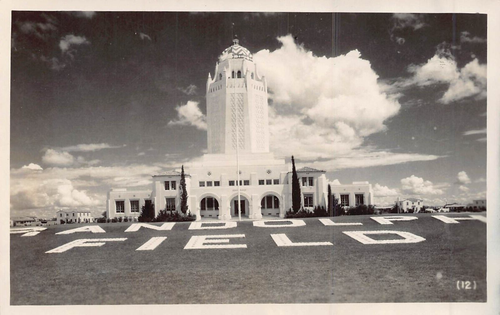 RANDOLPH FIELD TEXAS~1940s REAL PHOTO POSTCARD | eBay