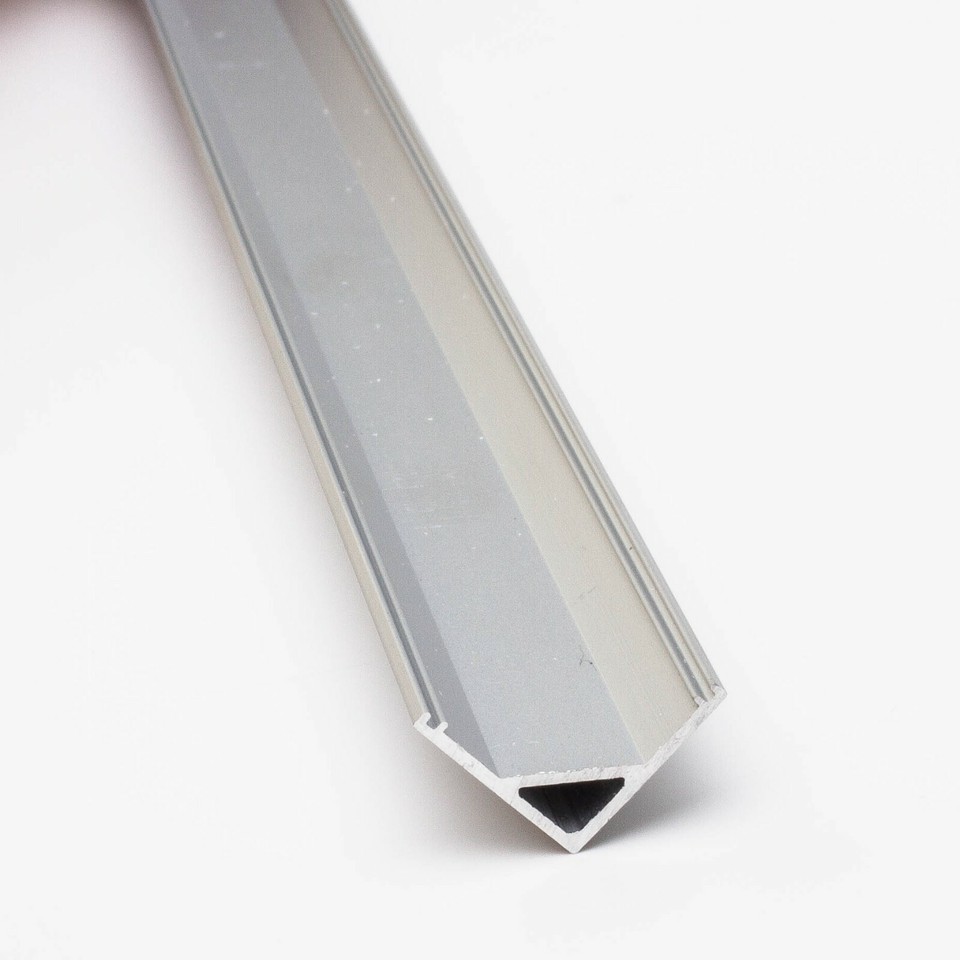 6 pk Aluminum Channel for LED Strip Light Recessed U V wide 20mm ...