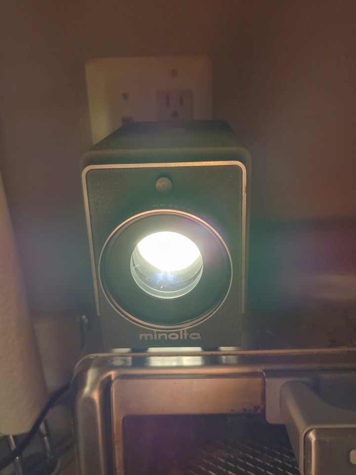 MINOLTA Mini-35 Slide Projector No Auto Changer New Bulb Working | eBay